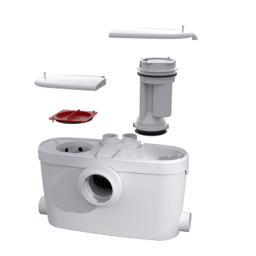 Saniflo Saniaccess 3 Macerating Pump & Elongated Toilet Kit ...
